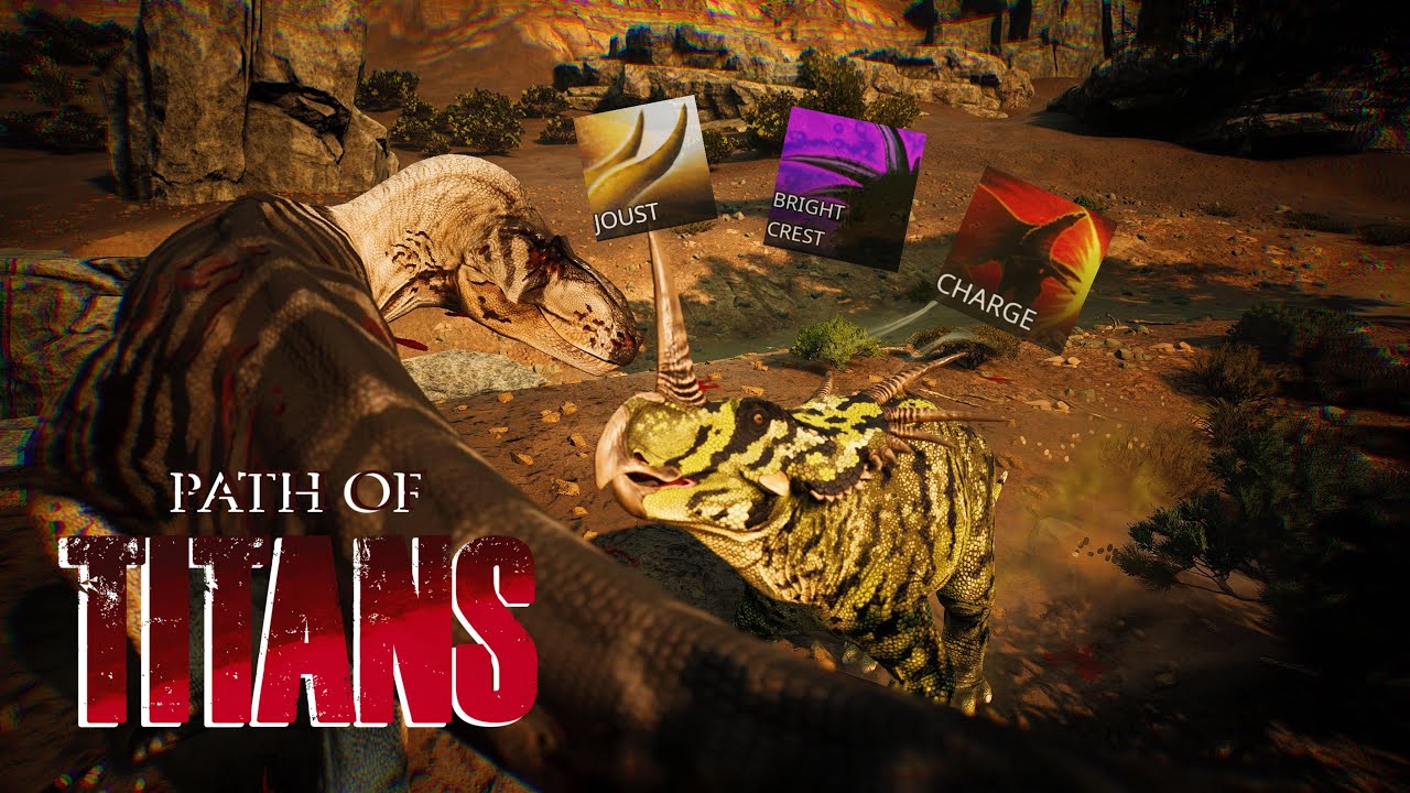 Styracosaurus is Squishy - Path of Titans Officials | PvP Compilation ...