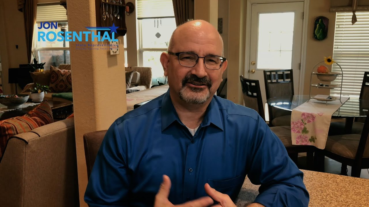 Jon E. Rosenthal HD135 - Texas 2020 - YouTube