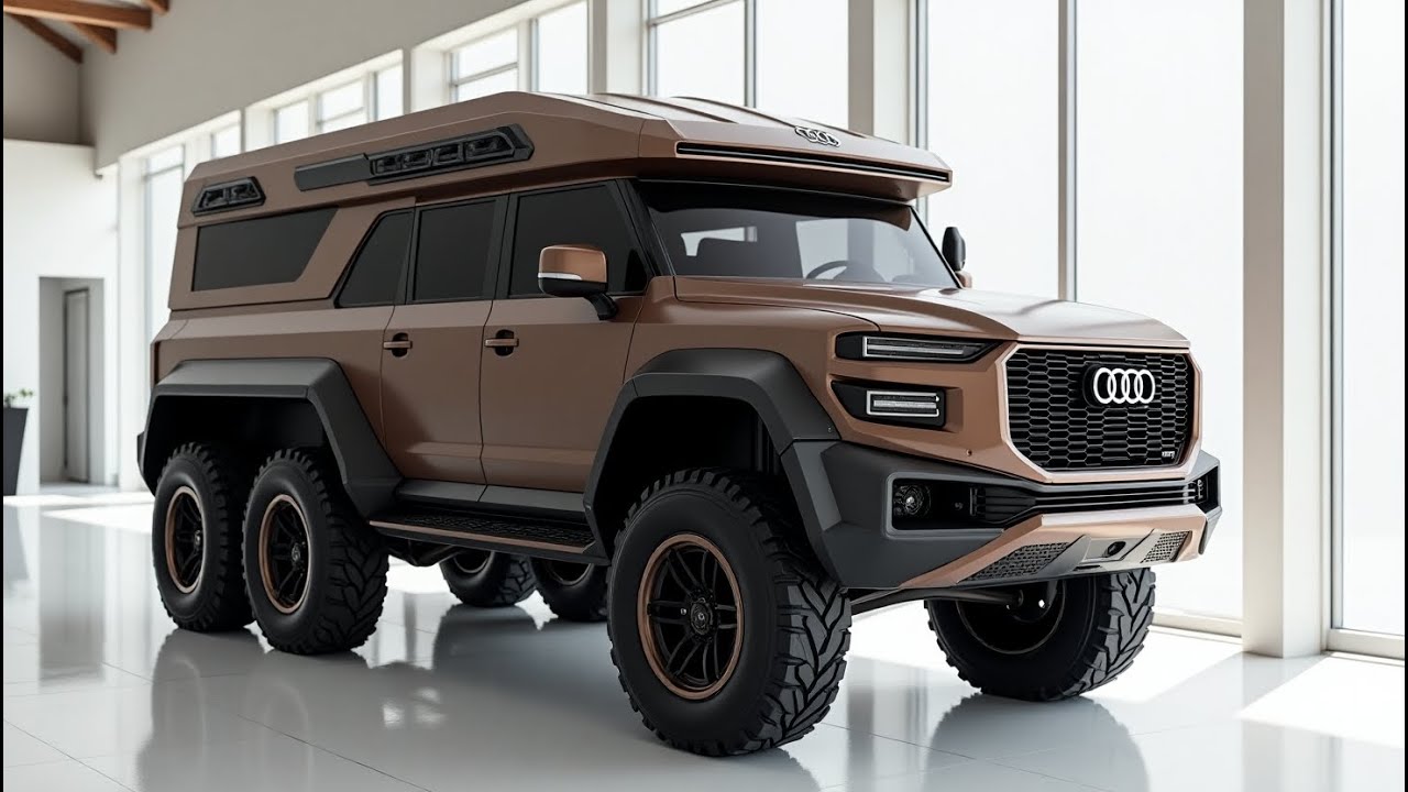 Audi Campervan Motorhome: The Ultimate Luxury on Wheels" - YouTube