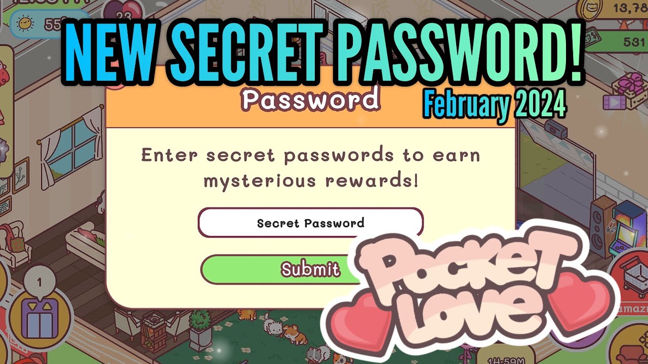 NEW SECRET PASSWORD | Pocket Love - YouTube