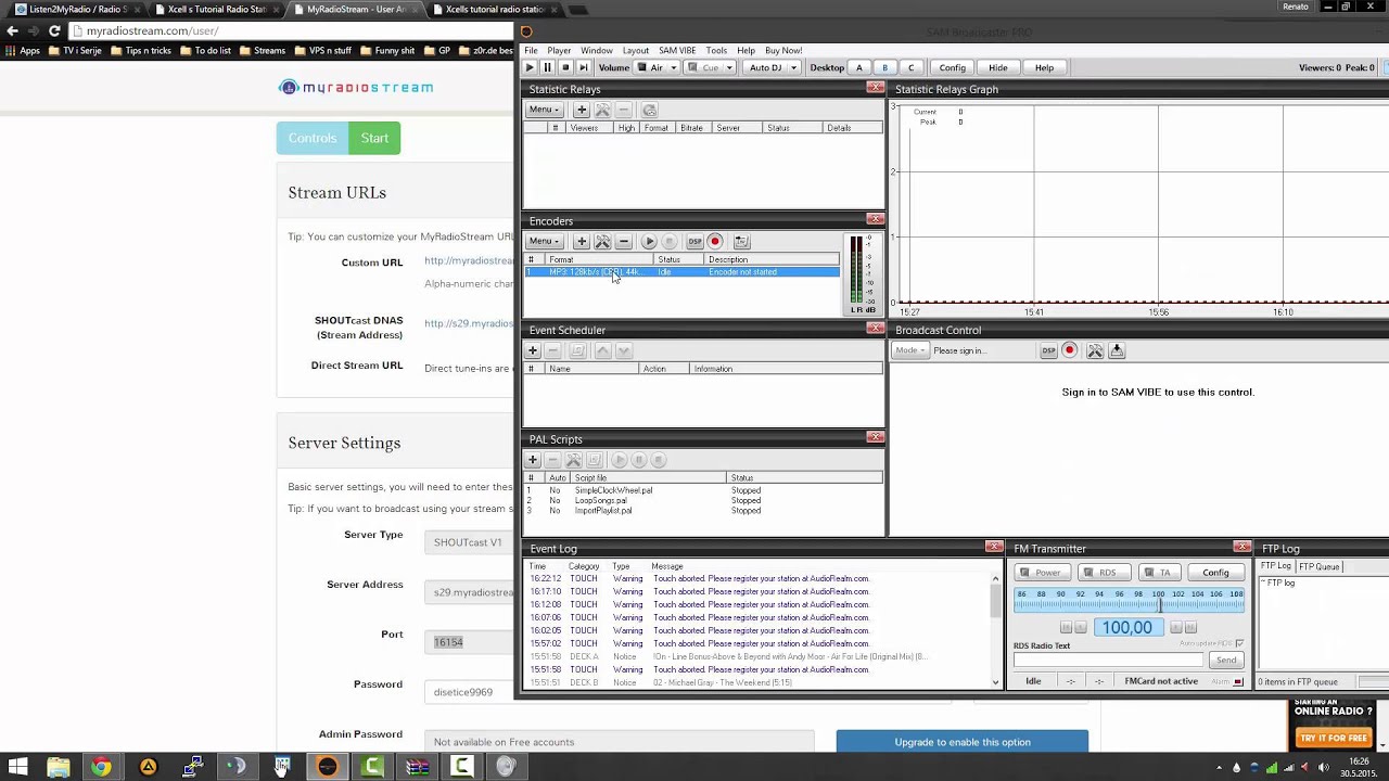 How to get and set up your own Shoutcast radio - YouTube