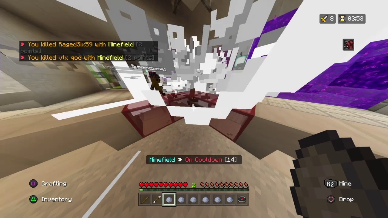 Minecraft Deathrun on The hive - YouTube