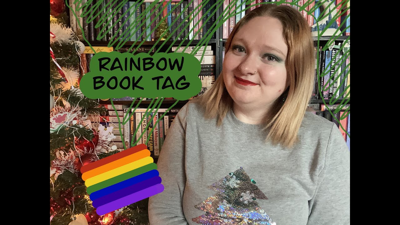 VLOGMAS (kinda) // Rainbow Book Tag - YouTube