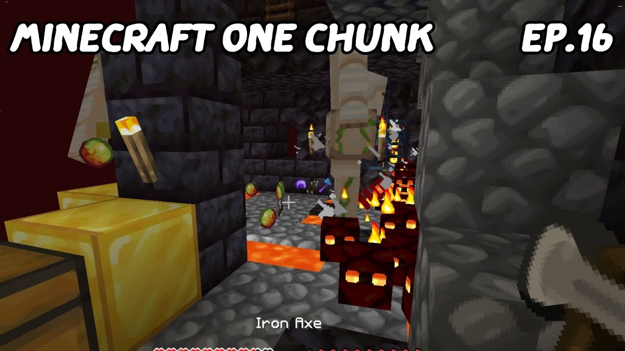 Minecraft one chunk ep.16 ที่นี่โครตอันตราย - YouTube