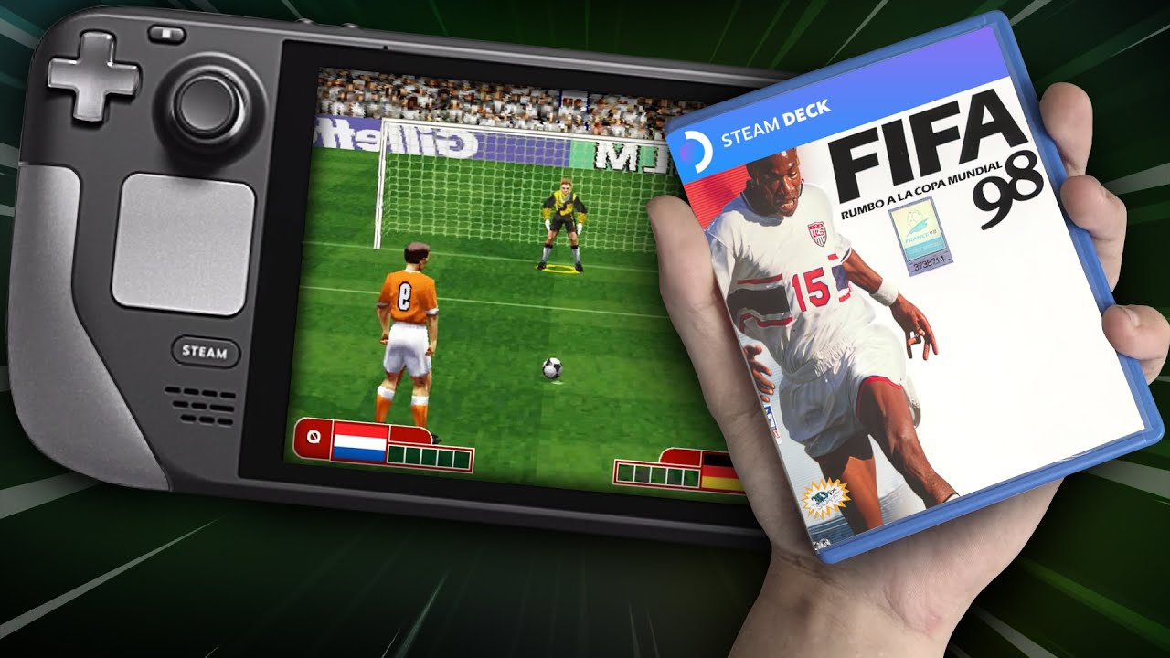 STEAM DECK ft. FIFA Road to World Cup 98 - YouTube