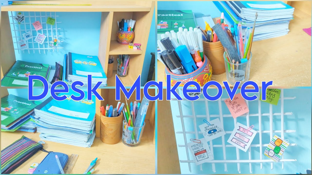Desk makeover📘★| Simple study desk setup🍃| Bangladesh 🇧🇩 - YouTube