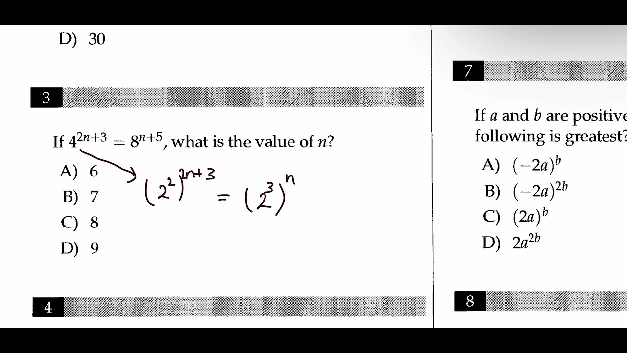 “Easy SAT Math Question 14 Solved | Fast Prep for Better Scores” - YouTube