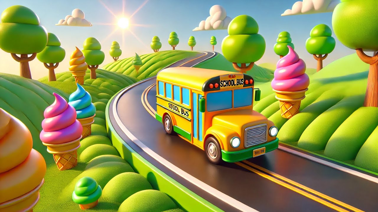 el autobús - canciones infantiles - la granja de zenon - cocomelon - la ...