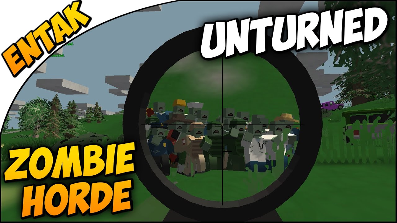 Unturned Multiplayer Base Security, Raid Plans, Zombie Horde, & Base ...