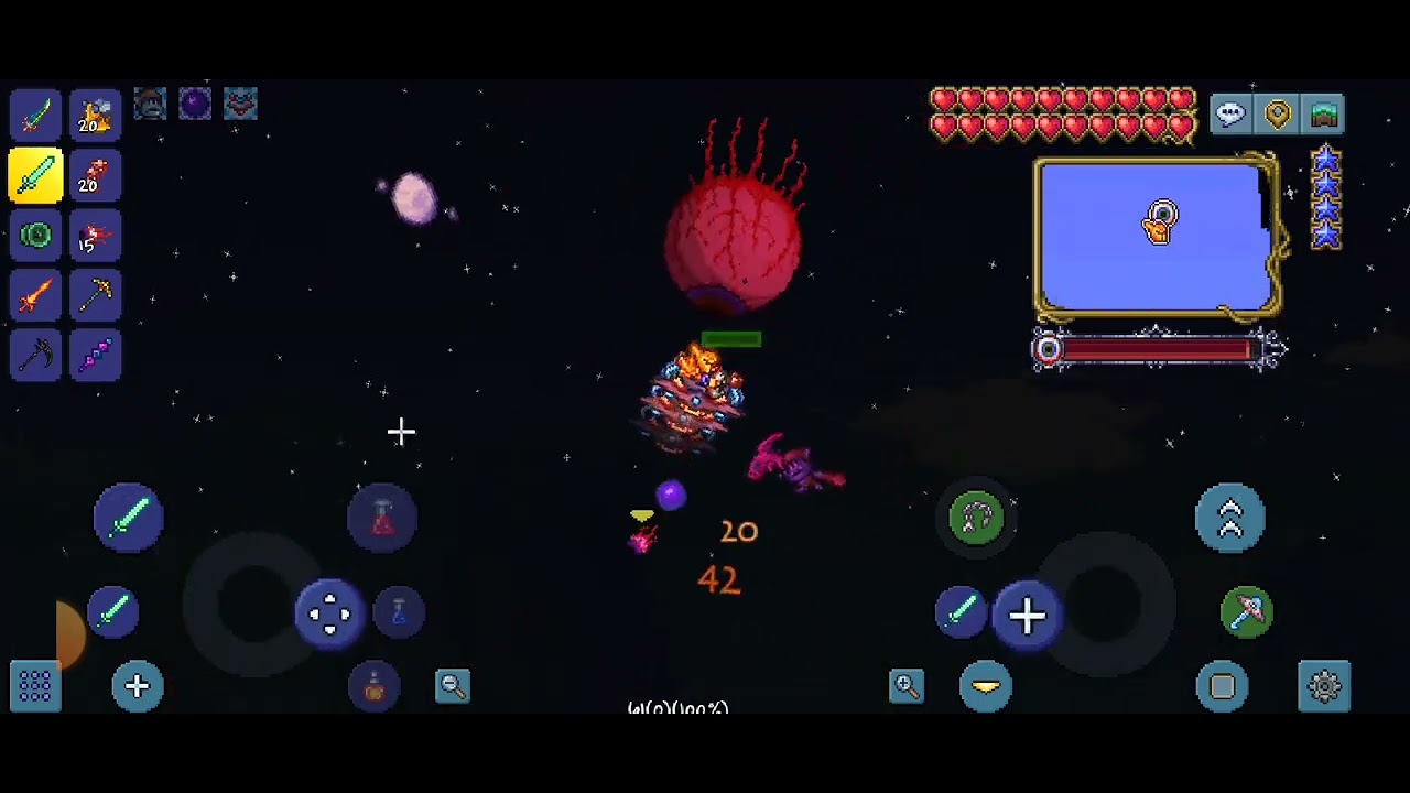 boss fight Terraria please like and subscribe - YouTube