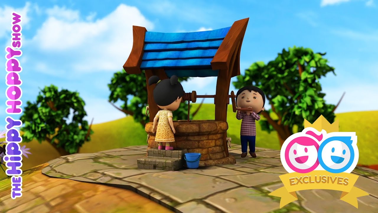 Hippy Jack and Jill | Simple Nursery Rhymes for Kids | Hippy Hoppy Show ...