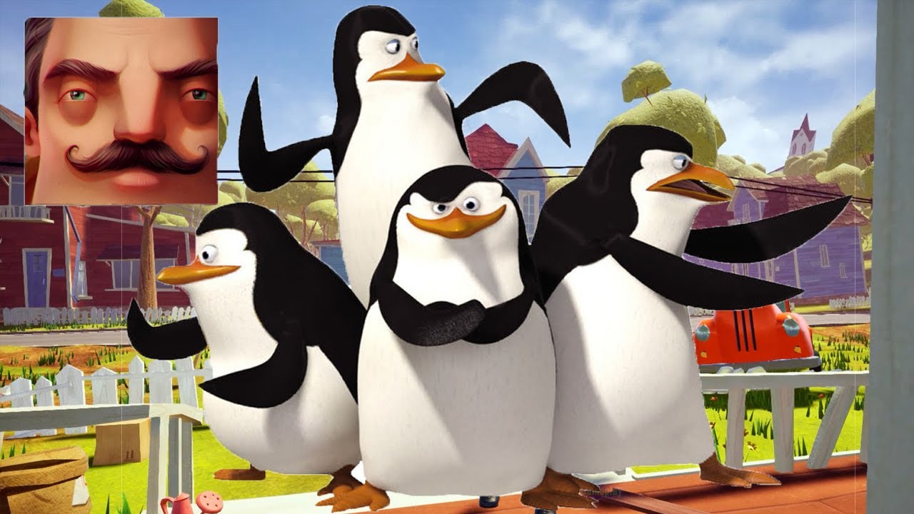 Hello Neighbor - My New Neighbor Penguins of Madagascar Big Skipper Act ...