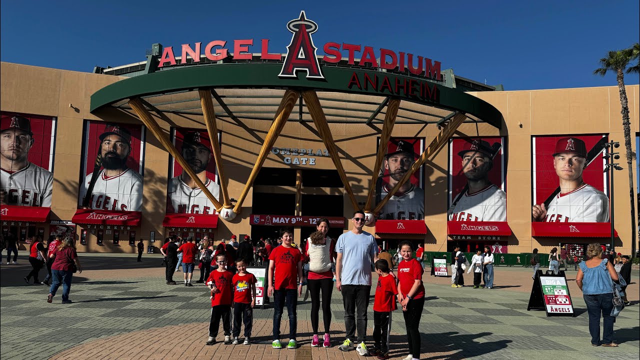 VISITING ANGELS STADIUM FOR THE FIRST TIME - YouTube