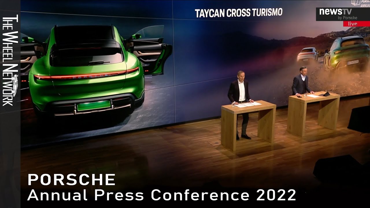 Porsche Annual Press Conference 2022 - YouTube