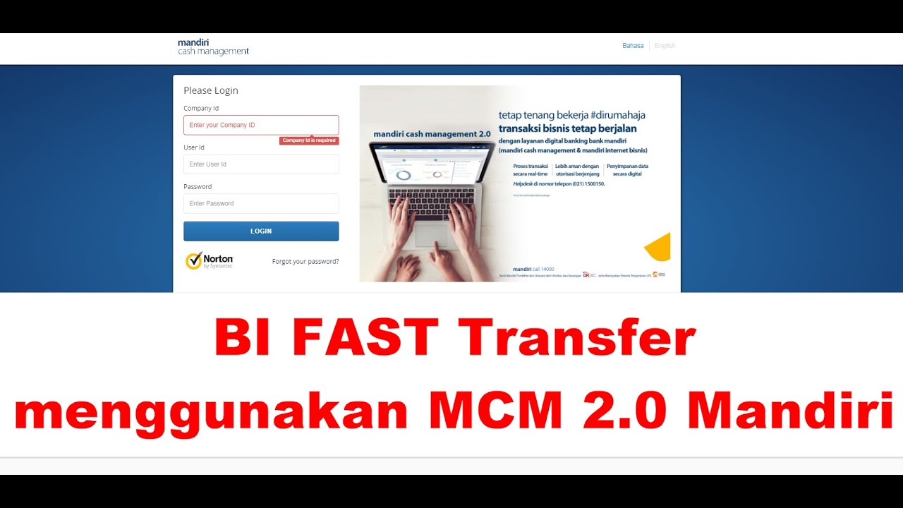 MCM 2.0 BI FAST transfer ke seluruh bank lokal indonesia - YouTube