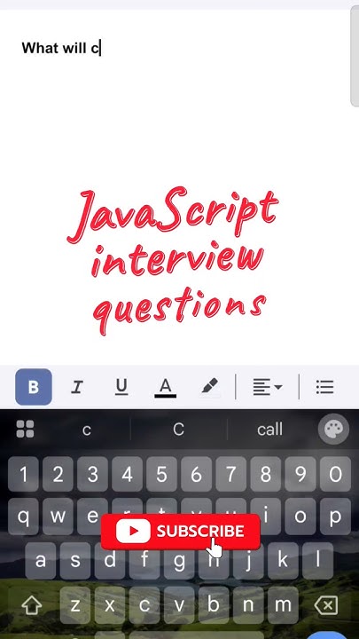 JavaScript interview questions | mcq's | freshers | Frontend | fullstack | technologies ...
