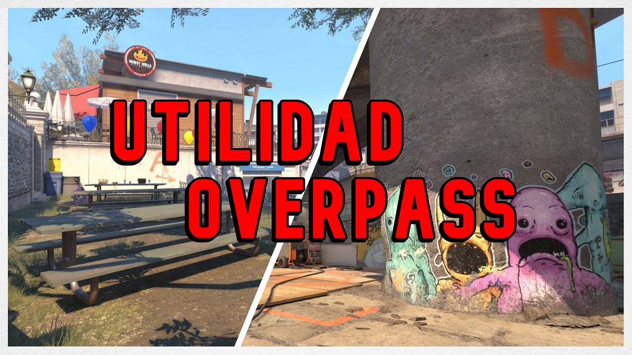 TODA LA UTILIDAD QUE NECESITAS PARA GANAR EN OVERPASS | GUÍA CS2 - YouTube