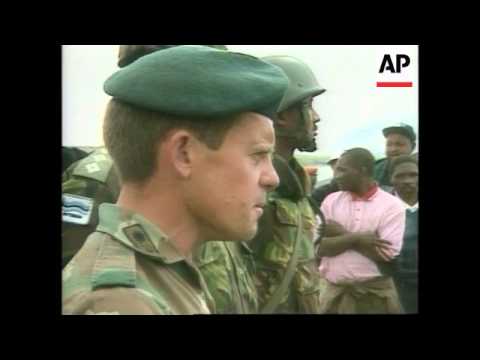 Lesotho - Aftermath of arson and looting - YouTube