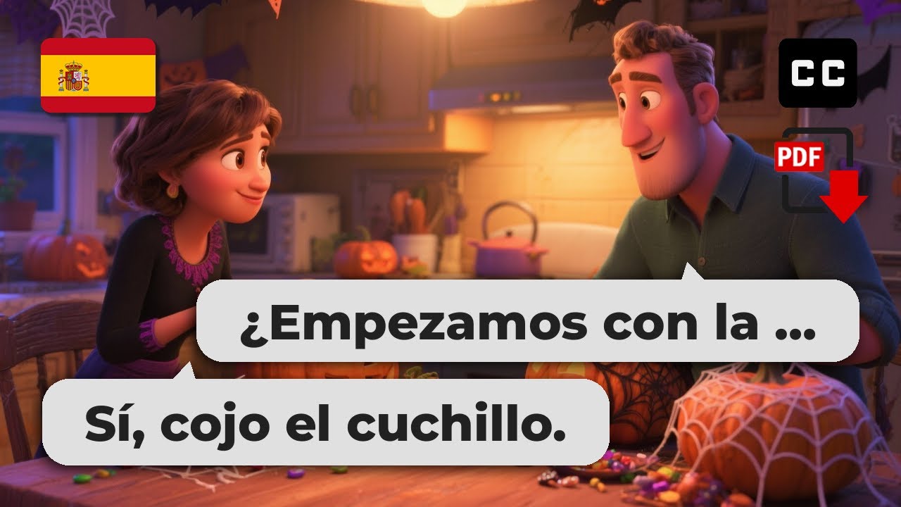 Learn Spanish Easily – 🎃 Halloween Decorations Conversation (Beginner ...