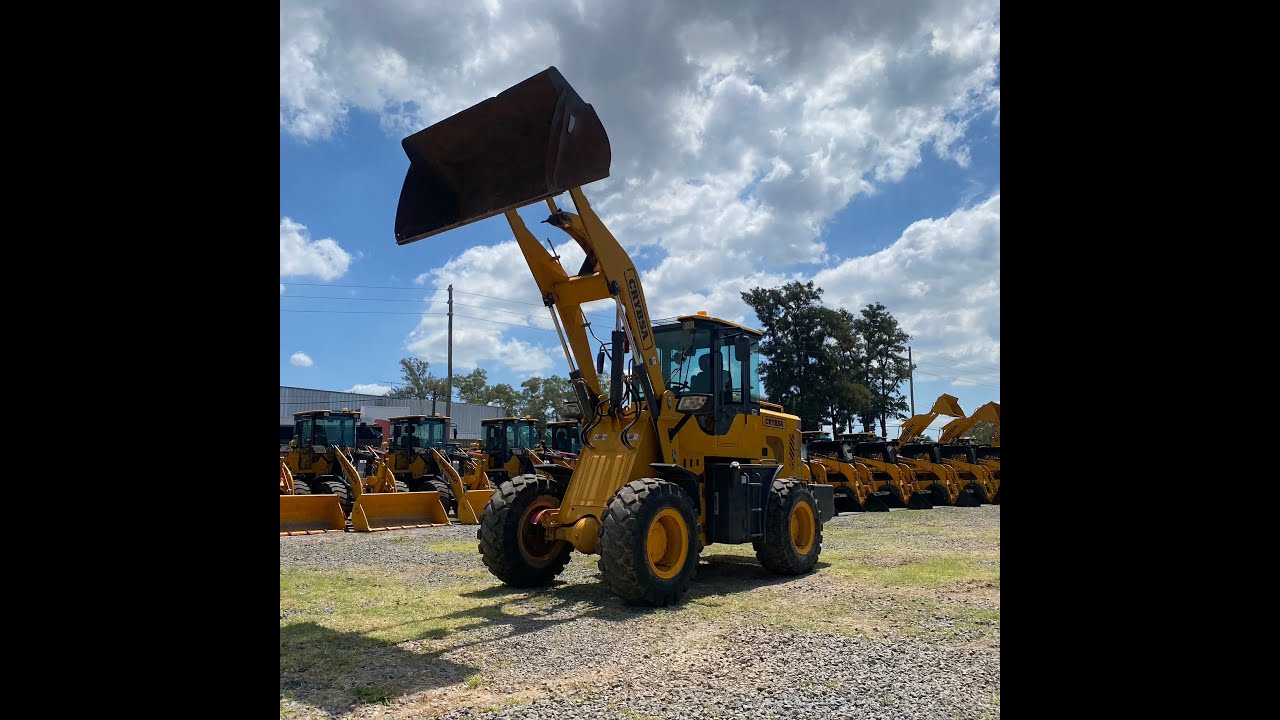 Pala Cargadora 1 m3 CRYBSA C80 Usada WHEEL LOADER - YouTube
