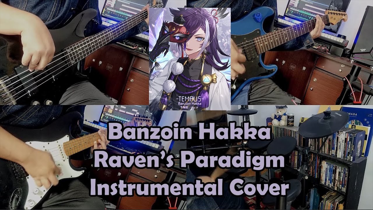 Banzoin Hakka - Raven's Paradigm Instrumental Cover One Man Band - YouTube