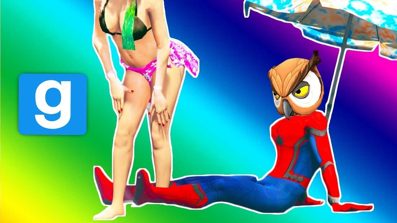 VanossGaming Gmod Hide and Seek Beach Girl Edition! Garry's Mod Funny Moments - YouTube