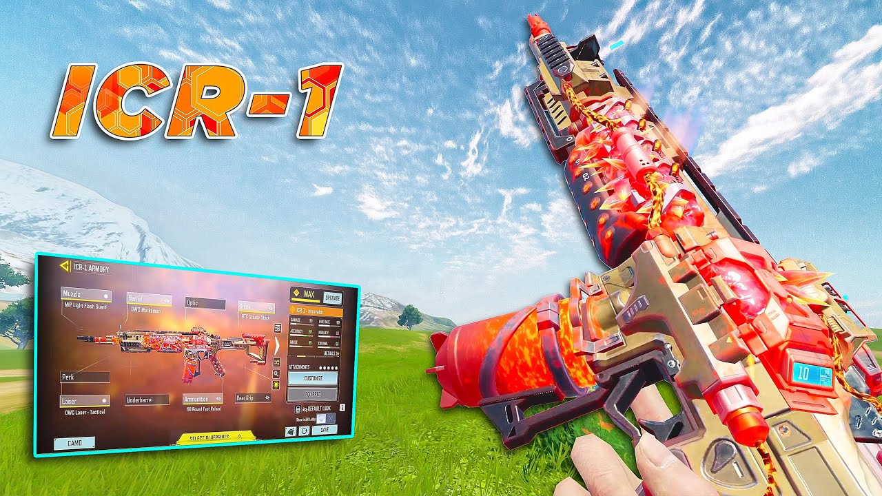 ICR-1 is BEST AR After M4 & AK-47 in SEASON 1 | BEST ICR-1 GUNSMITH # ...