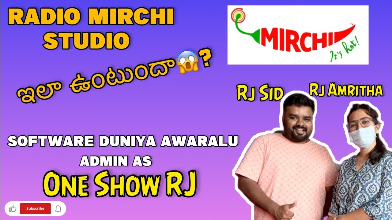 Radio Mirchi | One Show RJ | SDA - YouTube