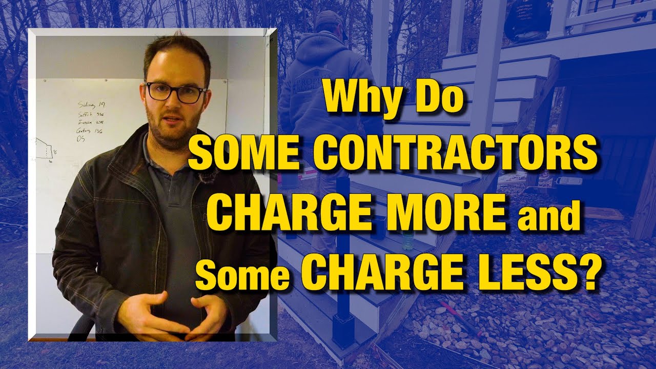 Why Contractors Charge More (or Less) for Roofing & Home Improvements ...