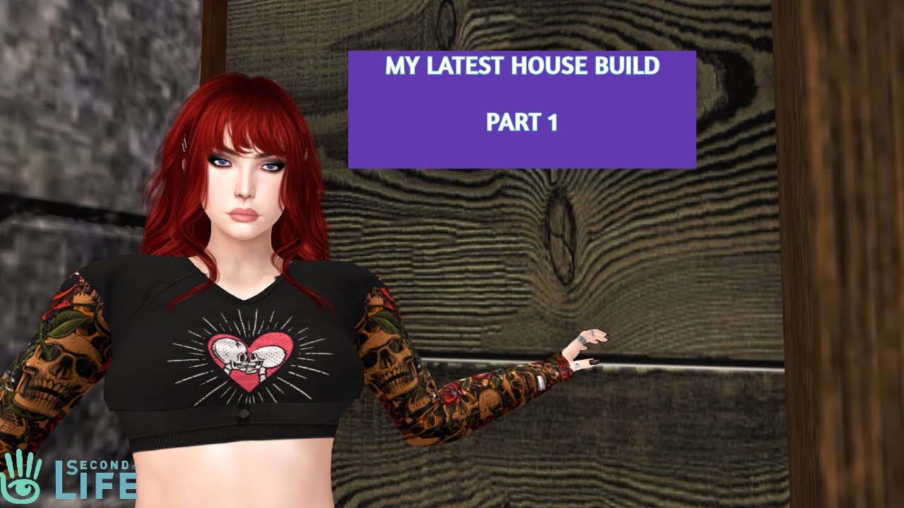 Latest Second Life House Build Part 1 - YouTube