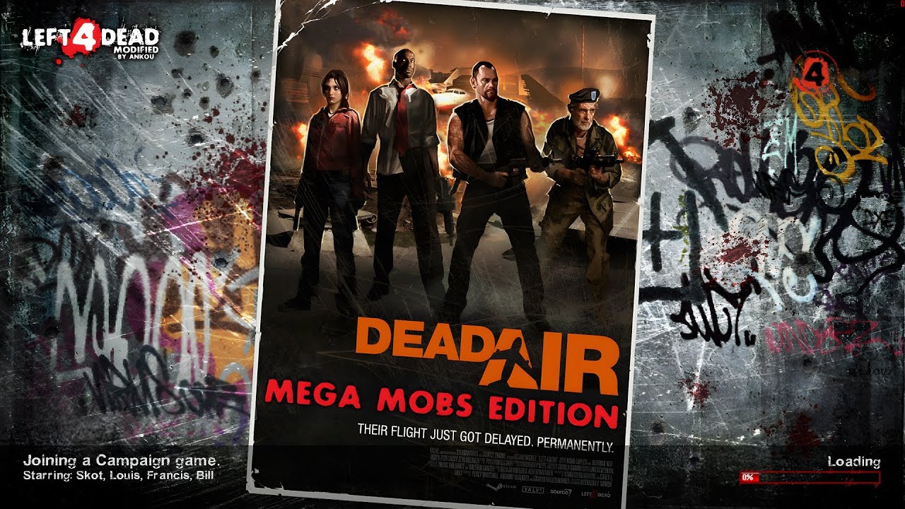 Left 4 Dead Modified: Dead Air - Mega Mobs Edition Play Through - YouTube
