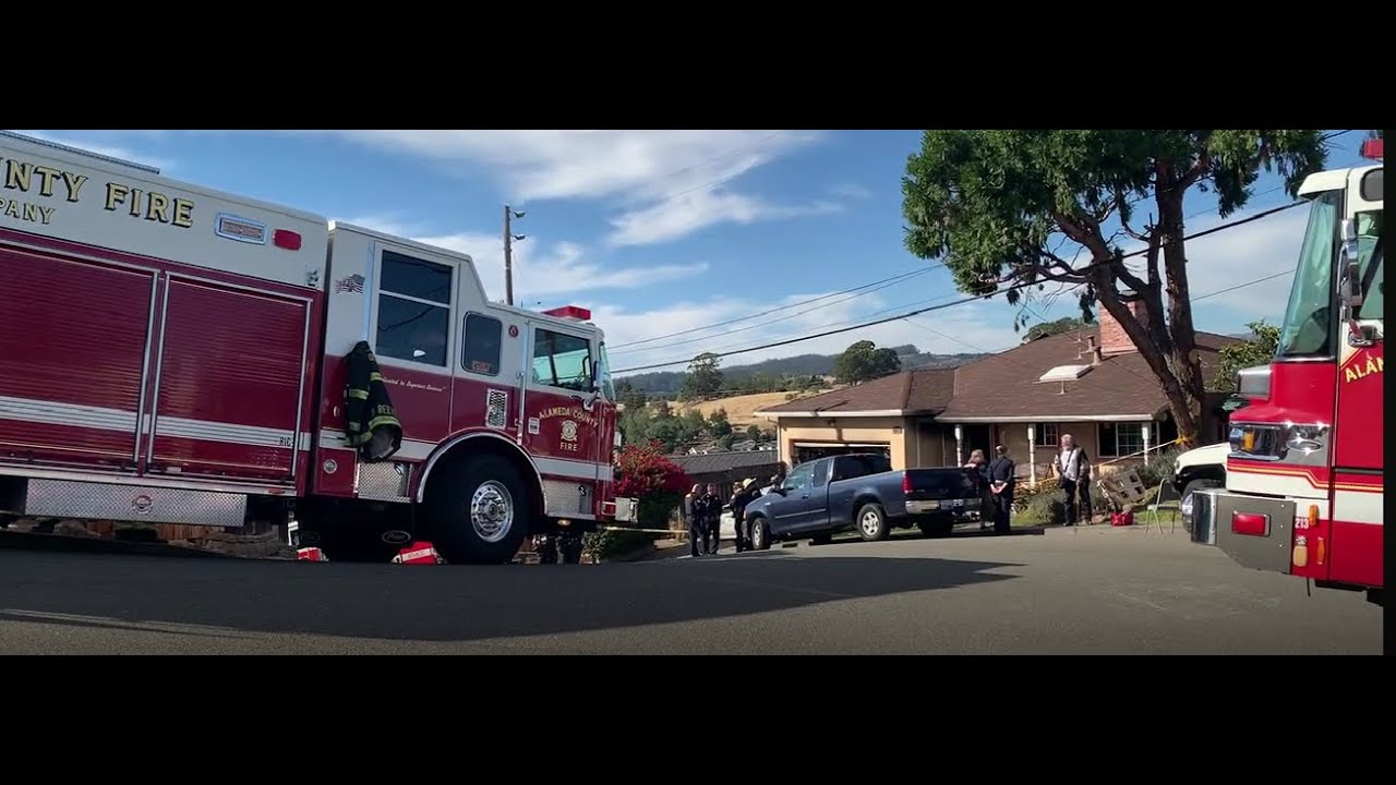 *OUTRO* Alameda County SO and FD On Scene of a Structure Fire - YouTube