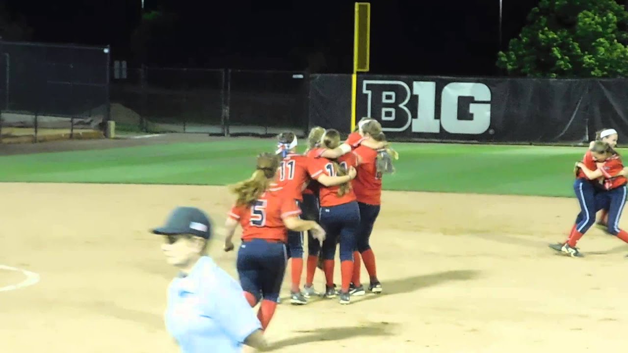 Final out Northern-Calvert/C.M. Wright softball 3A state finals 5/22/15 ...