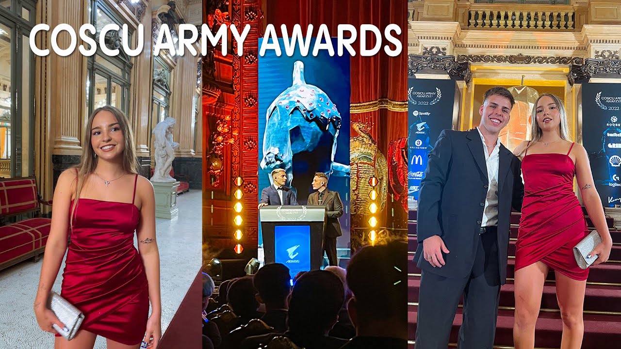 fui a los coscu army awards - YouTube