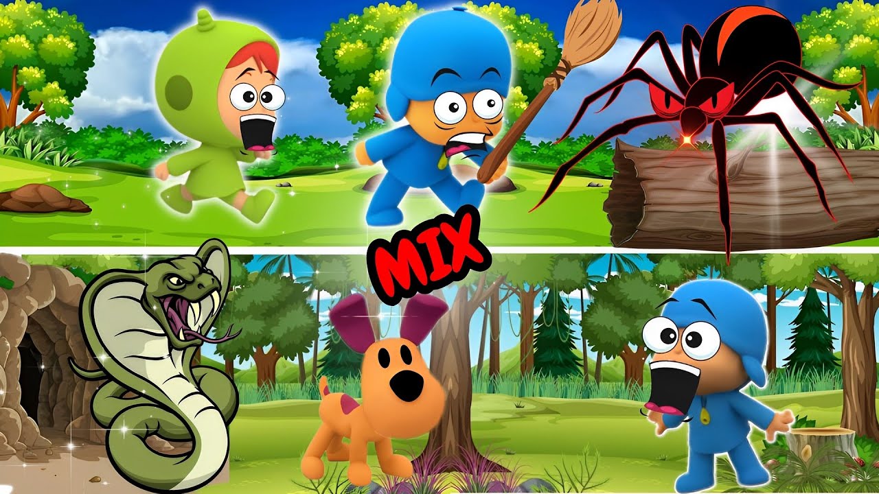 The boo boo song kids for kids com Turma do Pocoyo - YouTube