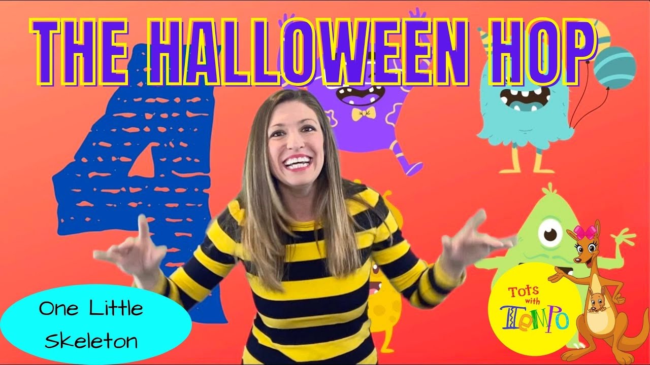 The Halloween Hop (One Little Skeleton) - YouTube