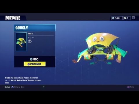 Fortnite Googly Glider - YouTube