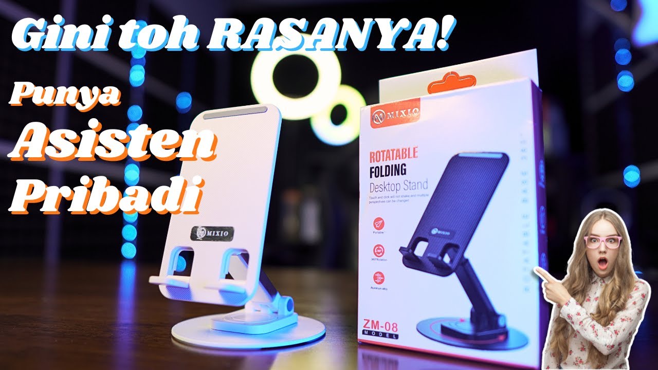 ASISTEN SIMPLE DAN ANTI RIBET! HOLDER STAND HP MIXIO ZM-08 - YouTube