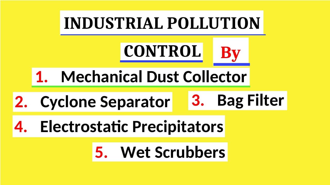 Pollution Control | Wet Scrubbers | Mechanical Dust Collector ...