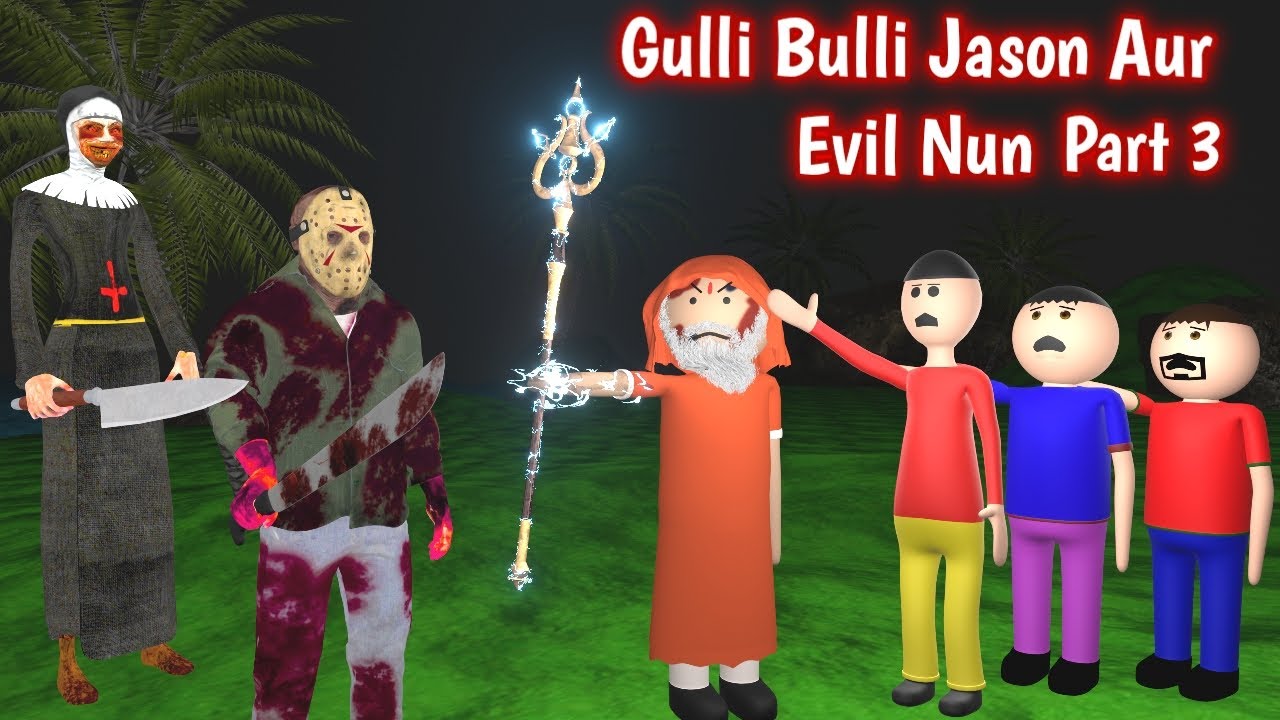 GULLI BULLI AUR KHOONI JASON (PART 3) | Horror Story | Gulli Bulli ...