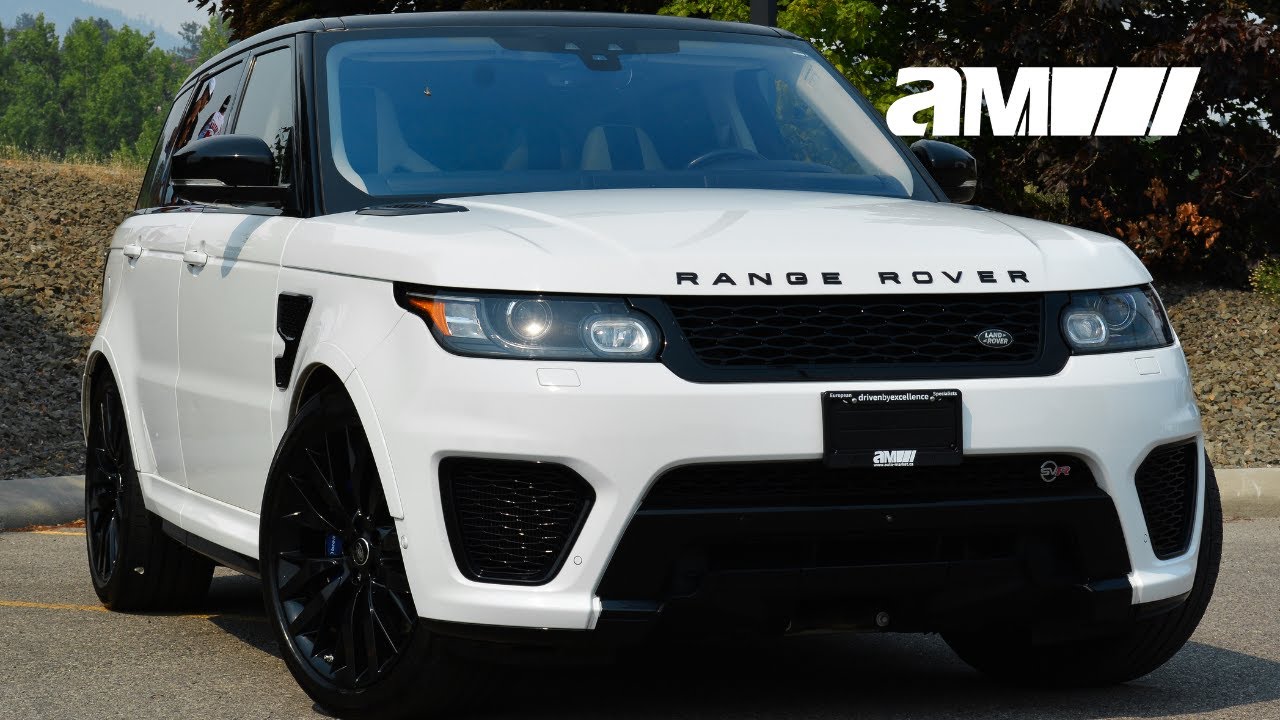 2017 Land Rover Range Rover Sport V8 Supercharged SVR 550HP, Exhaust ...