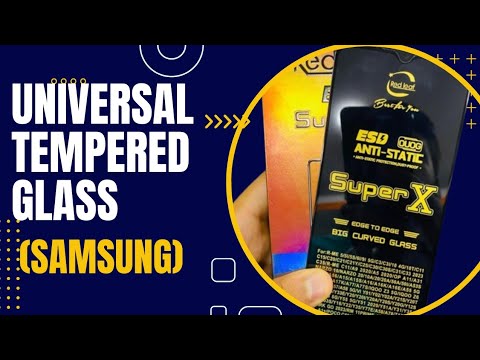 Universal Tempered Glass (Samsung/All Universal Modules) - YouTube