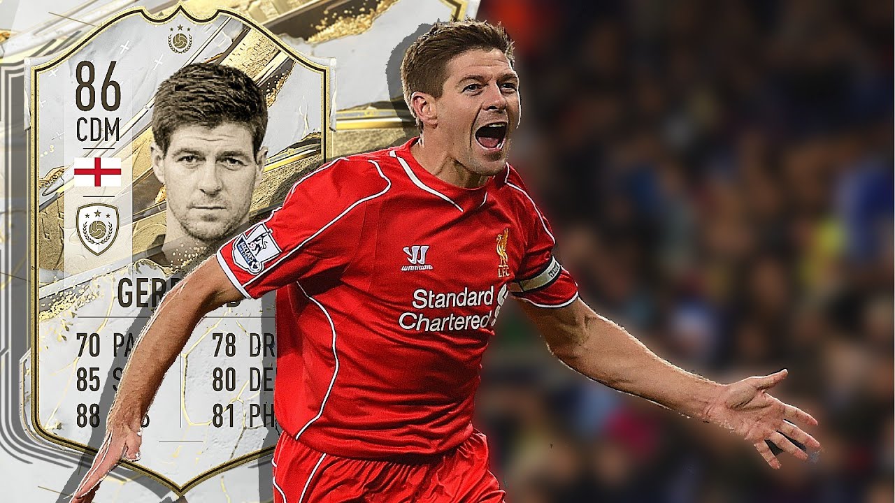 86 BASE ICON GERRARD PLAYER REVIEW FIFA 23 - YouTube