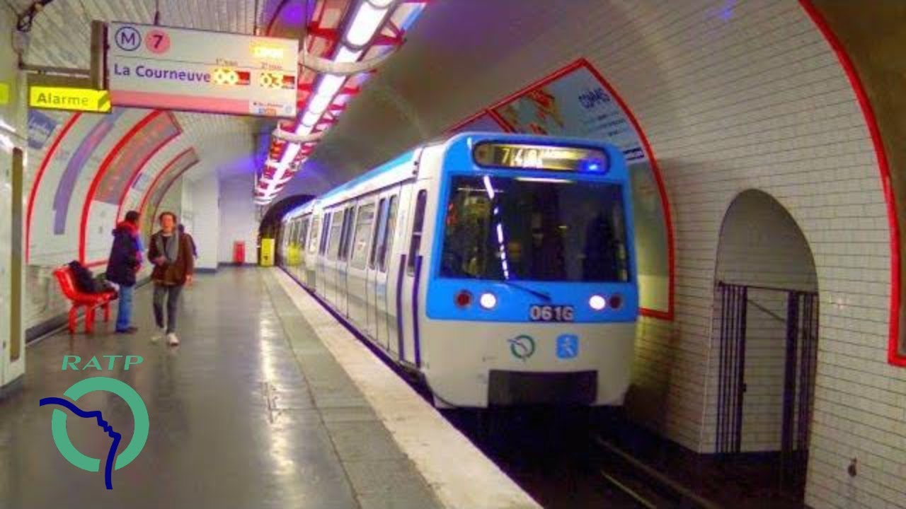 Nouvelle rame MF77 (n°061) rénovée IDF Mobilités - Ligne 7 #RATP - YouTube