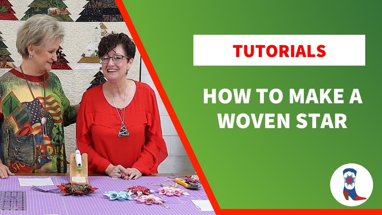 How to make a Woven Star - YouTube