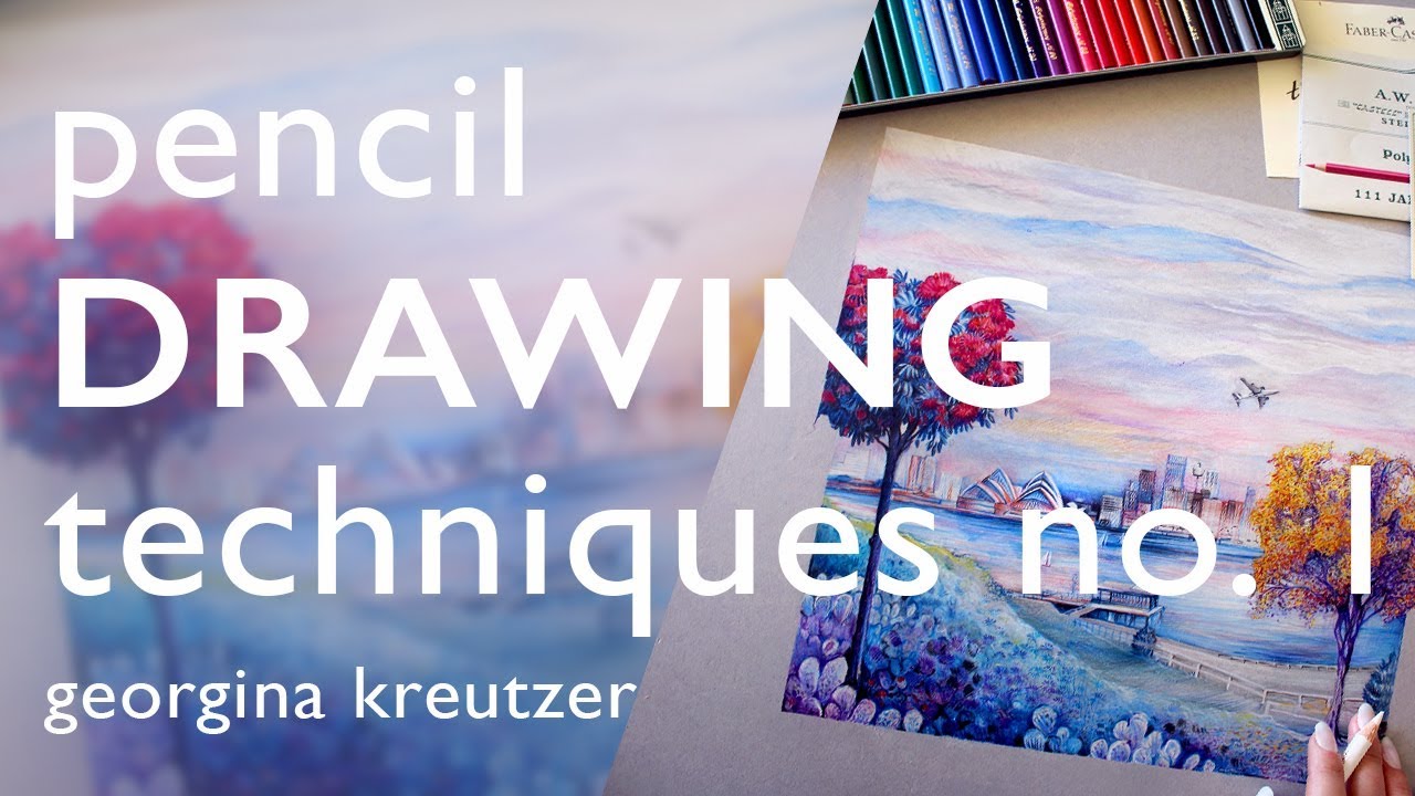Pencil Drawing Techniques using Faber-Castell Polychromos - YouTube