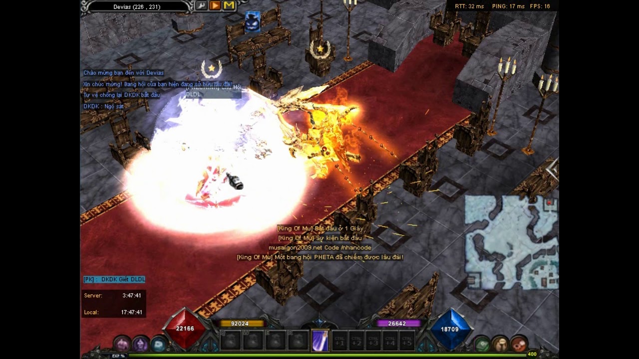 Hướng dẫn Event King Of Mu [CTC thu nhỏ] - YouTube