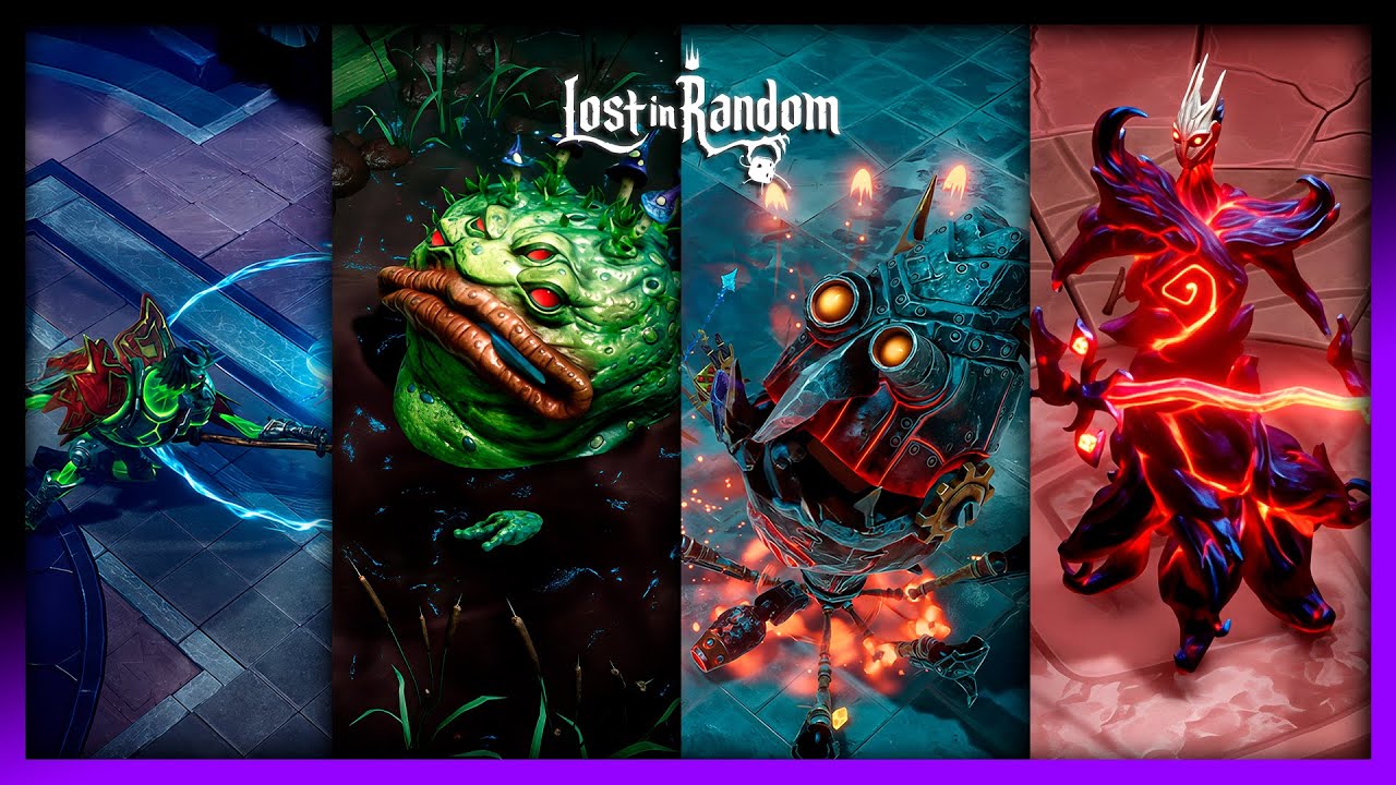 Lost in Random: The Eternal Die – All Bosses & Boss Fights - YouTube