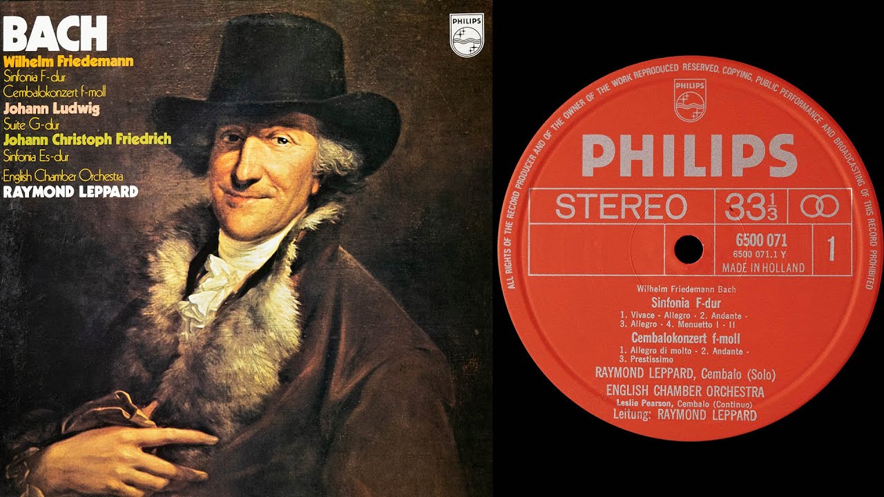 W.F.Bach - Sinfonia in F major, Harpsichord Concerto in F minor ...