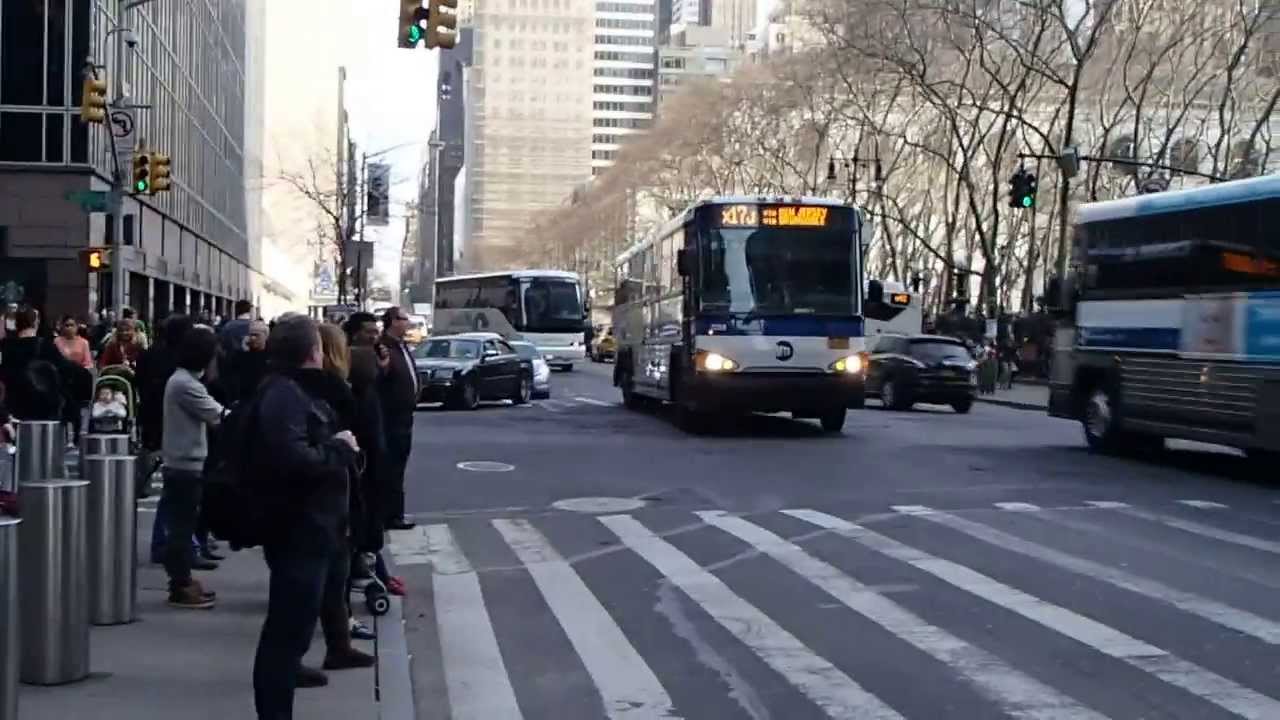 MTA New York City Bus MCI D4500CT 2288 on the x17J - YouTube